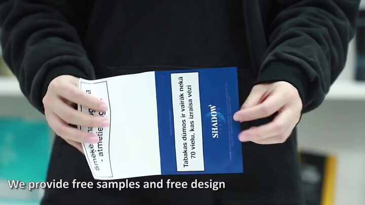 Custom Printed Smoking Leaf Cigarette Bag Resealable Ziplock Packaging ...