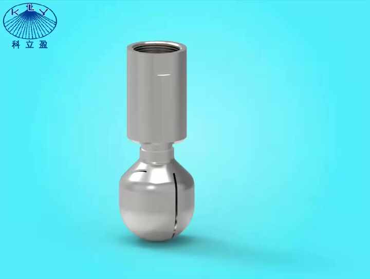 D15 Rotating Tank Washing Nozzle, CIP rotary spray head, SS316, Max ...