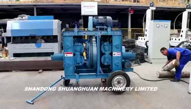 Portable Log Debarker - Efficient Wood Peeling Machine