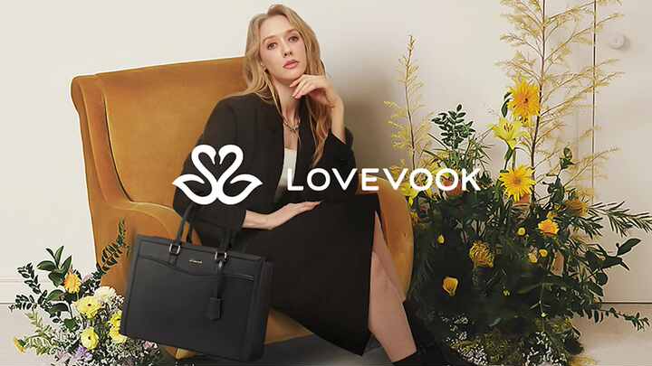 LOVEVOOK LOGO Custom Laptop Handbags for Women - Fashion & Function