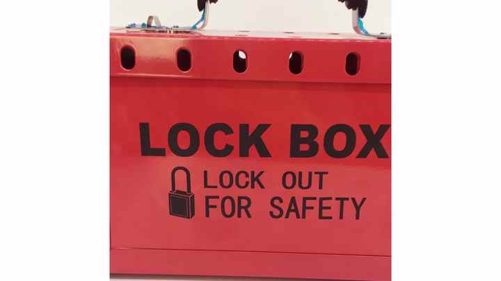 Combination Safety Lockout Box,Portable Group Loto Lock Box Key,Tagout ...