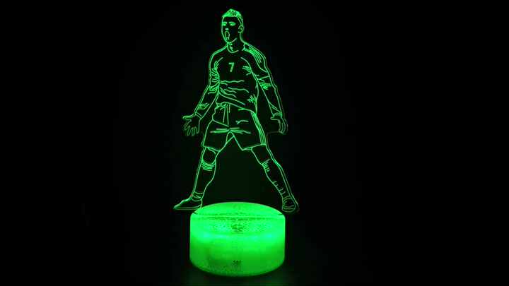 C Ronaldo Siu Celebration LED Night Light - 16 Colors with Touch ...