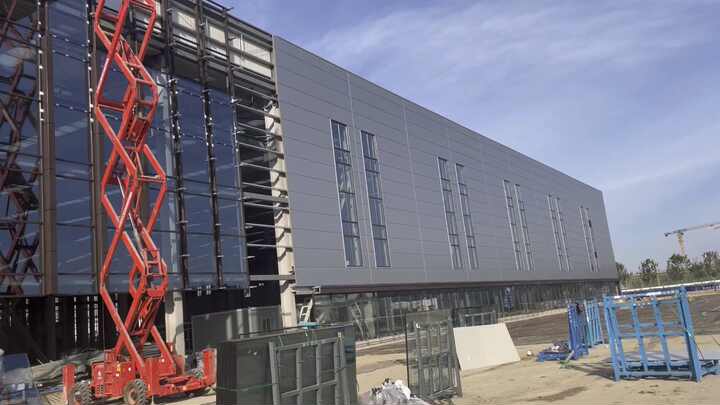 30m X 15m Prefabricated Industrial Warehouse Building Steel Fabrication ...