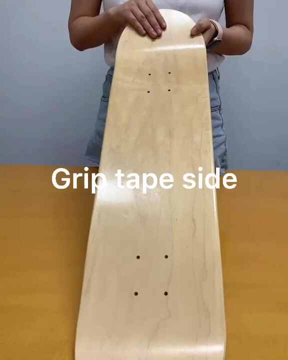 Wholesale 7 Layers Deep Concave Custom Blank Maple Wood Skateboard Deck ...