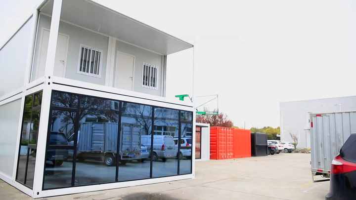 Customizable Double-Storey Container House with Modern Design