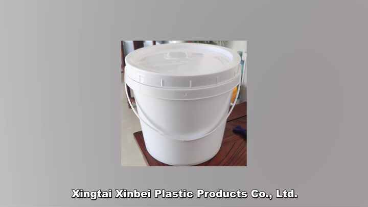 Food Grade Transparent Plastic Bucket Round Small Sealing Packing ...