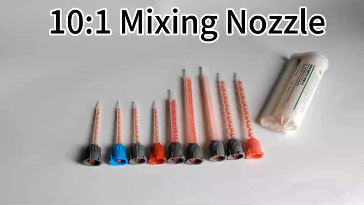 MB05-16L Red Quadro Disposable Mixer Tube for Polypropylene Glue MMA