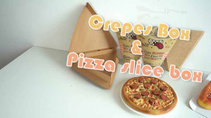 Paper Pizza Slice Boxes - Customizable & Durable Packaging