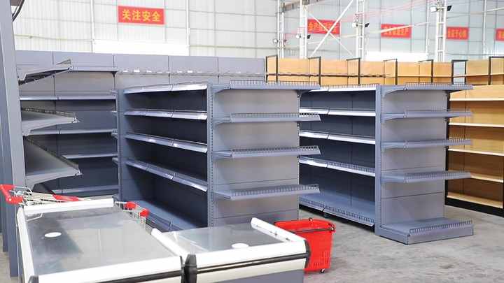 Guichang Double-Sided Heavy Duty Retail Display Rack - OEM Available