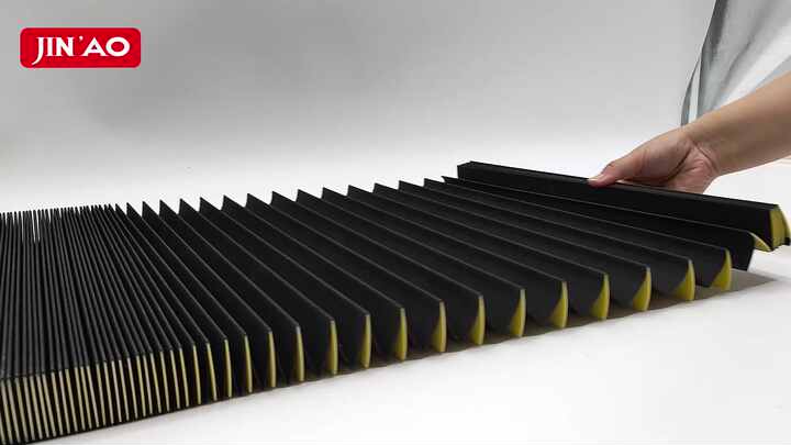 Folding Type Flexible CNC Way Bellow Cover for Machine Tools