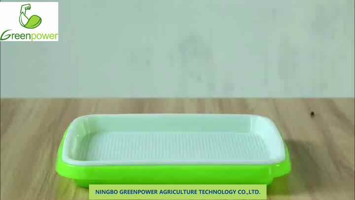 Plastic Seed Sprouter Tray with Lid - Eco-Friendly Germination
