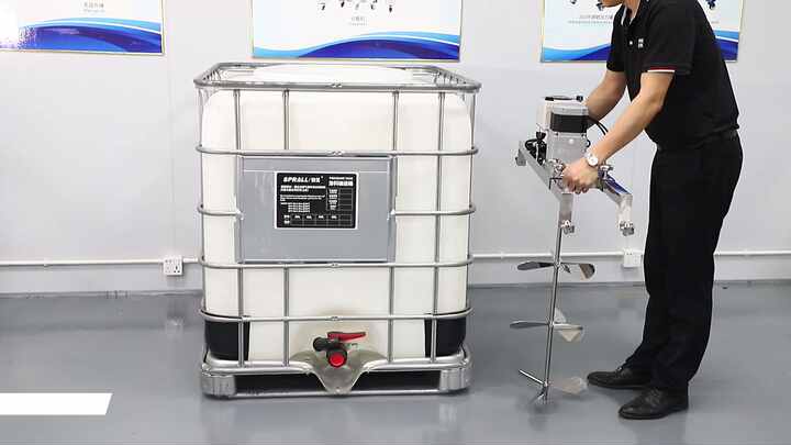 SPRALL Industrial Liquid Mixer - High Productivity Solutions