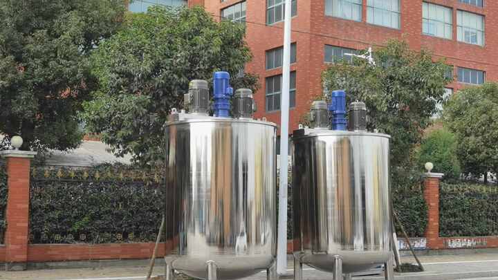 Concrete Trailer Mixing Tank Silos Tank Double Jacket Stainless Steel ...