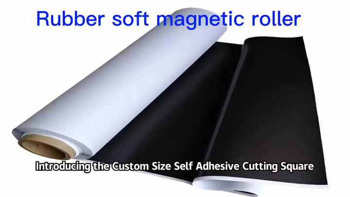 Custom Size Self Adhesive Cutting Square Permanent Magnet