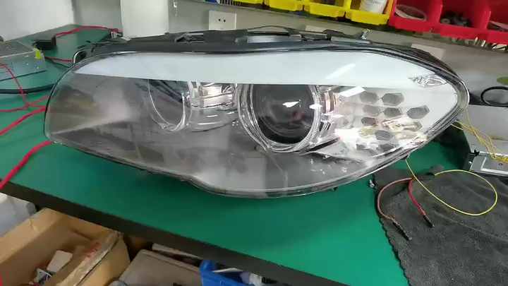 F10 Headlight Fit For BMW 5 Series 2010 F10 F18 Headlight 520 525 530 ...