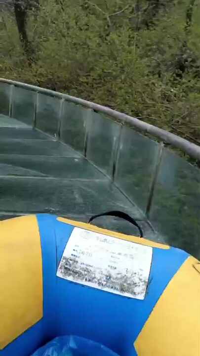 Customized Glass Slides for Scenic Areas - Mountain Roller Coaster Drifting