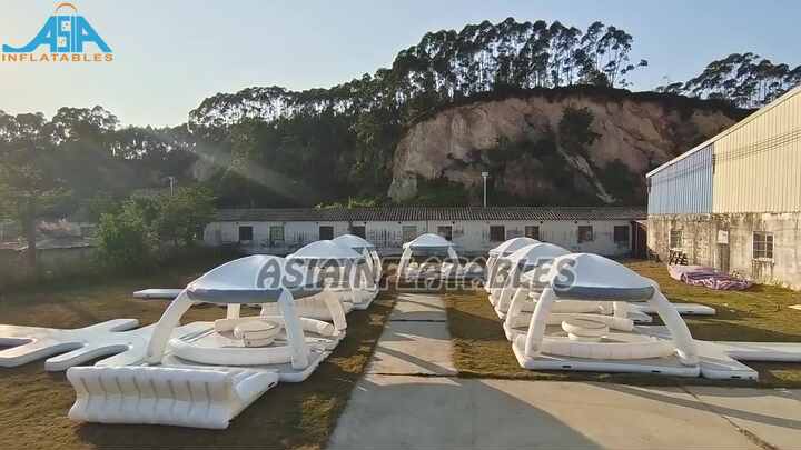 Outdoor Air Tent - Inflatable Floating Leisure Platform Bar