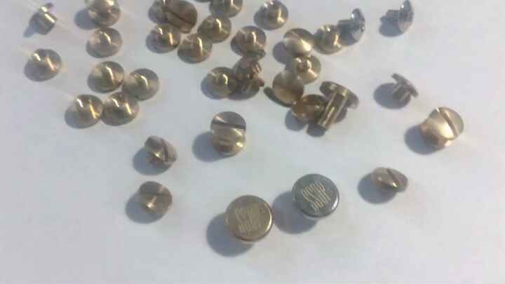 Stainless Steel Cross Chicago Screws Rivets Binding Book Post Screw ...