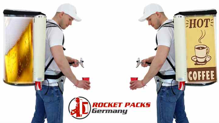 Backpack Drink Dispenser - Portable 19 Liter Vending Solution