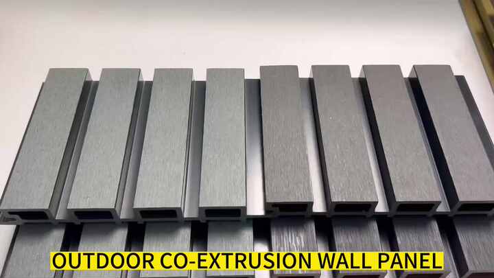 Premium Quality Exterior Fluted Wall Panel WPC Cladding