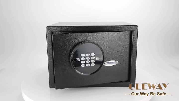 Hotel Room Style Safe with Digital Lock LED Display Panel - Low Profile ...