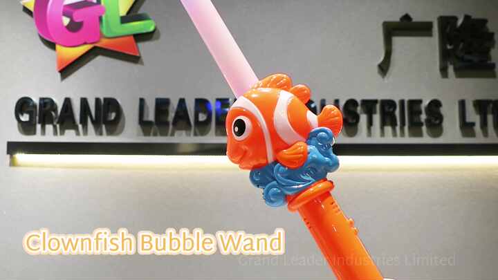 Light up Bubble Toys Led Cartoon Fish Bubble Wands With Sound Fun Gifts ...