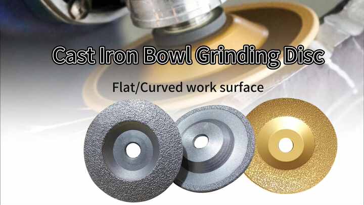 Cast Iron Dressing Grinding Wheel Silicon Carbide Flat Bowl Grinding ...