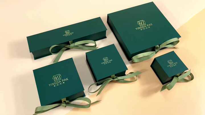 Custom Logo Printed Luxury Gift Box - Perfect for Jewelry