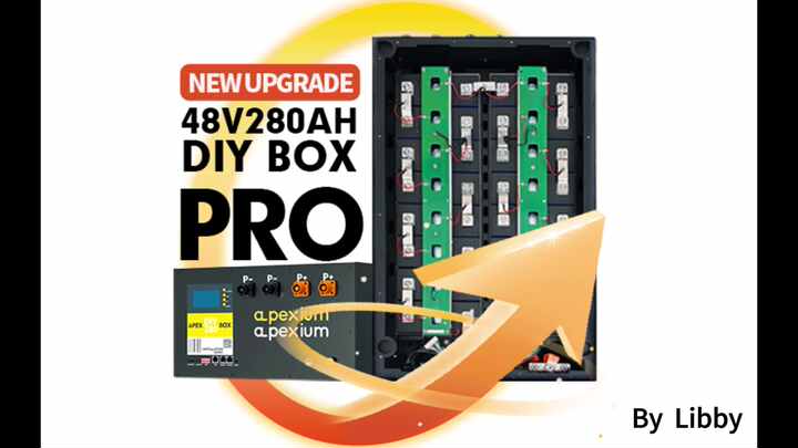 Apexium DIY Solar Energy System - 48V 280ah Battery Kit