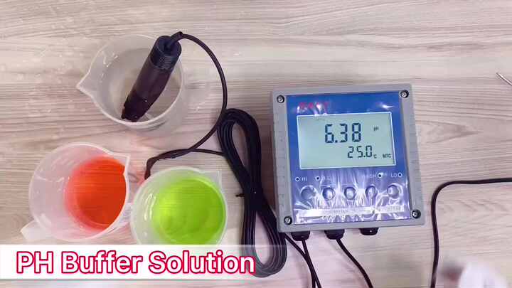 Rs485 Modbus Online Ph Orp Controller Ph Analyzer Digital Orp Meter With Orp Probe Sensor