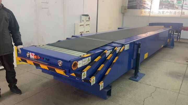 Customized Telescopic Belt Conveyor Container Loading Heavy Duty ...