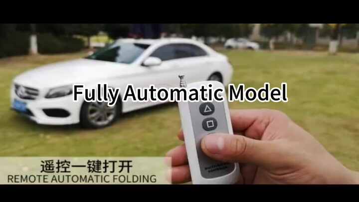 Car Umbrella Sun Shade - Electric Automatic Sun Cover Tent