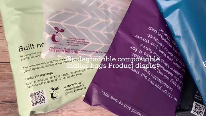 Eco-friendly Custom Plastic Shipping Bag - Compostable Poly Mailer