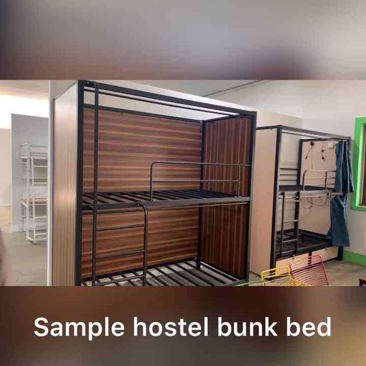 Stackable 3 Tier Bunk Bed for Hotel 2024 Good Modern Bedroom Furniture ...