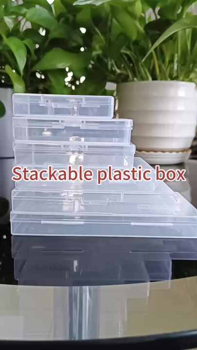 Transparent Clear PVC PET Plastic Packaging Boxes Supports ...