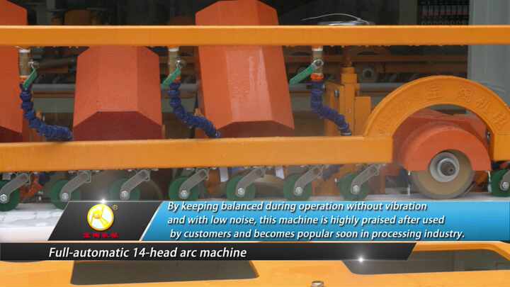Marble Stair Nosing Tile Bullnose Stone Edge Profiling Machine