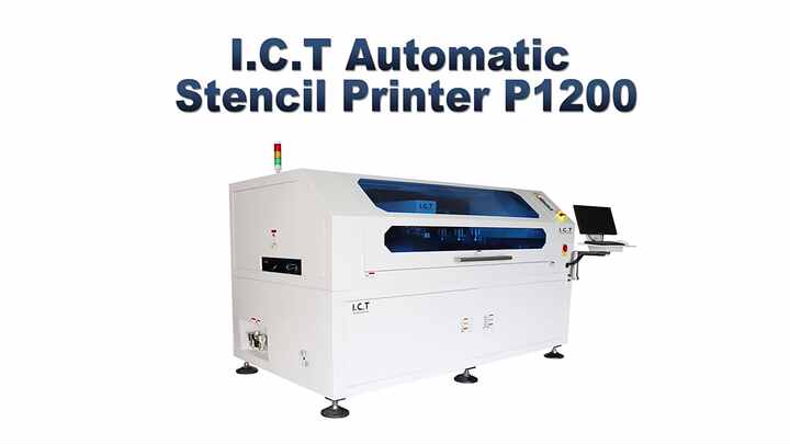 Smart SMT Stencil Printer PCB Production Screen Printing Equipment ...