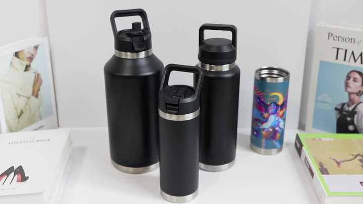 Custom Logo Travel Flasks - Durable & Insulated Stainless Steel