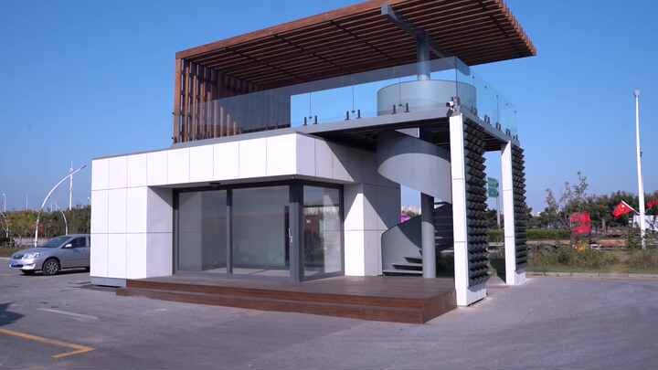 Quick Assembly 2 Bedrooms Prefab Homes - Cozy Tiny Villa & Log Cabin ...