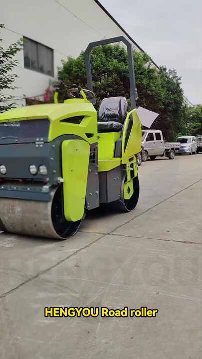 Mini Walk Behind Vibratory Road Roller - 40KN Exciting Force