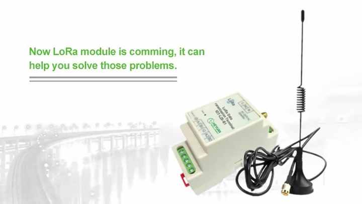 Heyuan lora module with antenna modbus converter modbus rs485 to lora ...