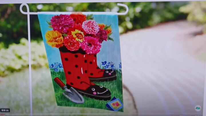 Custom Double Sided Sublimation Garden Flags Outdoor Yard Decoration ...