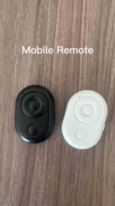 Mini Wireless Blue-tooth-compatible Remote Shutter Controller Button Self-timer Camera Tiktok ...