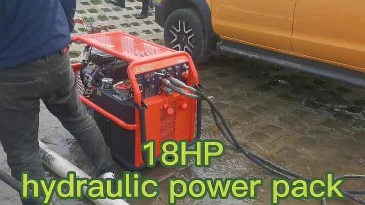 18hp Hydraulic Power Unit Used In Cooperating With Hydraulic ...