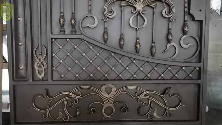 Antique Design Classical Wrought Iron Entrance Gate