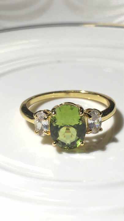 Stauer peridot ring store