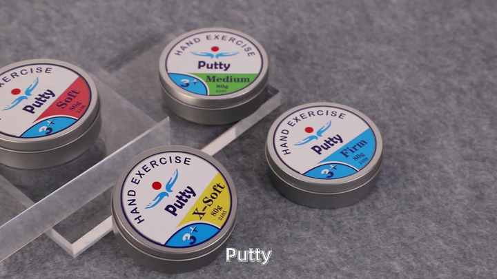 SISLAND 80g Hand Exercise Therapy Putty Accept Custom Colorful Non ...