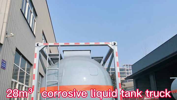 20FT 30FT 40FT Fuel Oil Tank HF Acid 28 24m3 ISO Container Tank
