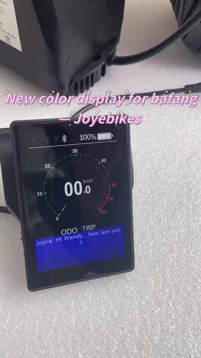 Joyebikes bafang Ebike display EB04 colorful lcd display with call and ...