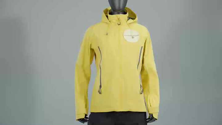 Custom Outdoor Hard Shell Jacket - Waterproof & Windproof